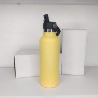 China 304 Stainless Steel Vacuum Insulated Water Bottle 500ml 750ml Custom Logo Outdoor Travel for sale