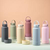 China 1000ml Vacuum Insulated Stainless Steel Water Bottle 304 Food Grade Double Wall for sale