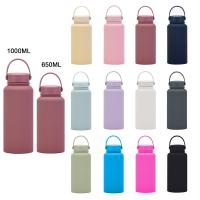 China 1000ml Vacuum Insulated Stainless Steel Water Bottle 304 Food Grade Double Wall for sale