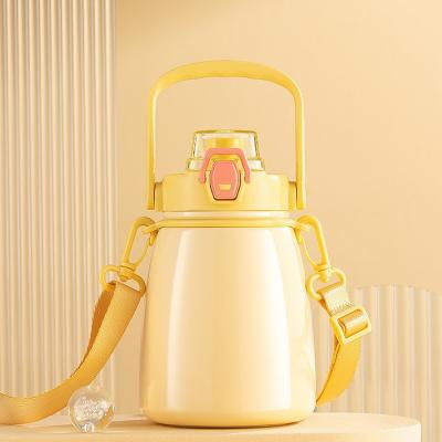 China 880ml 316 Stainless Steel Insulated Water Bottle with Straw Lid 12-24 Hours Thermal for sale