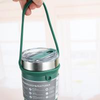 China Custom 550ml 18oz Stainless Steel Travel Mug Tumbler with Silicone Sleeve for sale