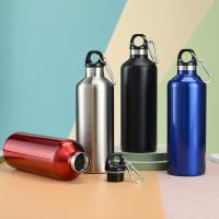China Custom Logo Outdoor Hiking Kettle 400ml 500ml 750ml 1000ml Stainless Steel Sports Water Bottle for sale