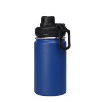 China Stainless Steel Sports Water Bottle 500ml Direct Drinking Lid for Home Office Hotel for sale