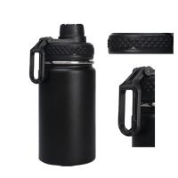 China 12oz 304 Stainless Steel Insulated Water Bottle with Handle Sports Vacuum Flask for sale