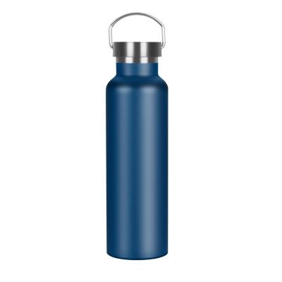 China Custom Logo 304 Stainless Steel Vacuum Water Bottle 500ml 750ml Outdoor Sport Gym for sale