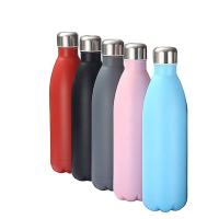 China 1000ml Stainless Steel Insulated Water Bottle Leak Proof Reusable Sport Bottle for Outdoor for sale