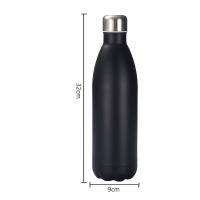 China 1000ml Stainless Steel Insulated Water Bottle Leak Proof Reusable Sport Bottle for Outdoor for sale