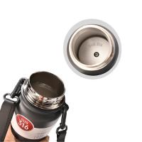 China 1300ml Stainless Steel Vacuum Water Bottle with Straw Sports Thermos SUS304 for sale