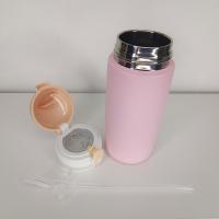 China 480ml Children Stainless Steel Insulated Sippy Water Bottle with Flip Lid for sale