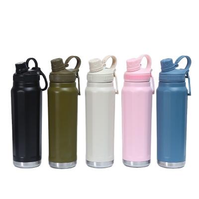 China Stainless Steel Vacuum Insulated Water Bottle 800ml 1000ml for Sports Outdoor for sale