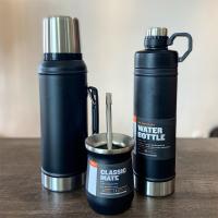 China 6oz 8oz Double Wall Stainless Steel Yerba Mate Cup 304 Inside 201 Outside Insulated Drinkware for sale