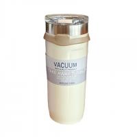 China Custom Logo 710ml Double Wall Stainless Steel Coffee Tumbler Insulated Portable for sale
