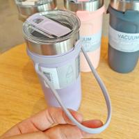 China Custom Stainless Steel Vacuum Insulated Tumbler 710ml 550ml Portable Travel Mug for sale