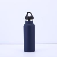 China 304 Stainless Steel Double Wall Vacuum Flask 500ml 600ml 750ml Sport Water Bottle for Travel for sale