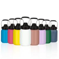 China 304 Stainless Steel Vacuum Flask 1800ml 3800ml Thermal Insulation Outdoor Travel Water Jug for sale