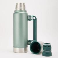 China 304 Stainless Steel Double Wall Vacuum Travel Pot 1400ml 1900ml Portable Insulated Car Kettle for sale