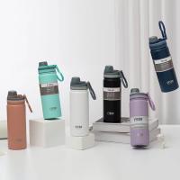 China 750ml Stainless Steel Water Bottle Sports Design Wide Mouth Double Wall 304 Vacuum Insulated for sale