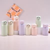 China 304 Stainless Steel 350ml Cartoon Thermos Bottle with Bounce Lid Hot Drink for sale