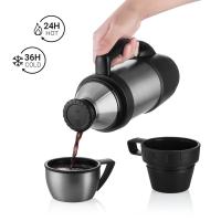 China 1200ml Food Grade Stainless Steel Vacuum Flask Double Wall Insulated Outdoor Water Bottle for sale