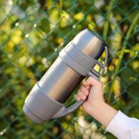 China 1200ml Food Grade Stainless Steel Vacuum Flask Double Wall Insulated Outdoor Water Bottle for sale