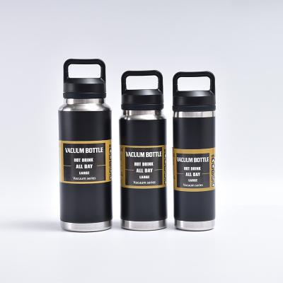 China 304 Stainless Steel Insulated Water Bottle 600ml 800ml 1100ml with Chug Lid for sale