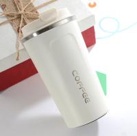 China Custom 350ml 304 Stainless Steel Vacuum Insulated Travel Coffee Mug with Screw Lid for sale