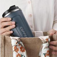 China Custom 350ml 304 Stainless Steel Vacuum Insulated Travel Coffee Mug with Screw Lid for sale
