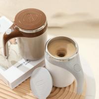 China Customized Logo Acceptable Perfect Mug Electric Shaker Cup Warmer 380ml for Office for sale
