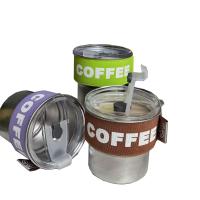 China 400ml 304 Stainless Steel Insulated Thermos Vacuum Tumbler Travel Car Coffee Mug for sale