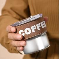China 400ml 304 Stainless Steel Insulated Thermos Vacuum Tumbler Travel Car Coffee Mug for sale