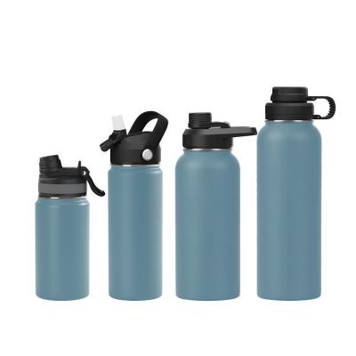 China 18oz 304 Stainless Steel Double Wall Vacuum Insulated Water Bottle with Newest Lid 350ml 550ml 1000ml for sale