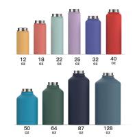 China 18oz 304 Stainless Steel Double Wall Vacuum Insulated Water Bottle with Newest Lid 350ml 550ml 1000ml for sale