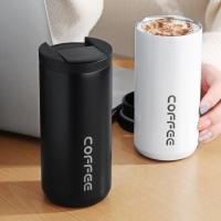 China 304 Inside 201 Outside Stainless Steel Insulated Coffee Mug 350ml 500ml Custom Logo for sale