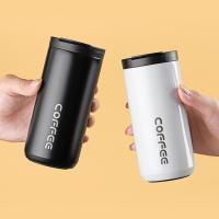 China 304 Inside 201 Outside Stainless Steel Insulated Coffee Mug 350ml 500ml Custom Logo for sale