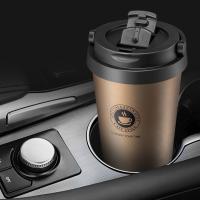 China 500ml Stainless Steel Vacuum Insulated Coffee Mug Double Wall Water Bottle 304 Inside for sale