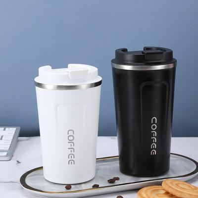 China Double Wall Vacuum Insulated Stainless Steel Travel Coffee Mug 380ml 500ml for sale