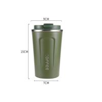China Double Wall Vacuum Insulated Stainless Steel Travel Coffee Mug 380ml 500ml for sale