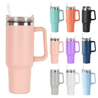 China 1200ml Stainless Steel Insulated Vacuum Tumbler Travel Mug Customizable Colors for Office Outdoor for sale