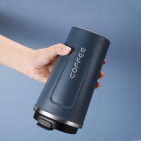 China Custom Logo Vacuum Insulated Stainless Steel Water Bottle 380ml 500ml with Lid for sale