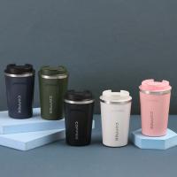 China Custom Logo Thermal Stainless Steel Insulated Coffee Mug 380ml 500ml Vacuum Water Bottle for sale