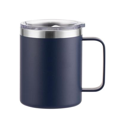 China 14oz 420ml Double Insulated Stainless Steel Custom Travel Mug for Hot Cold Drinks for sale
