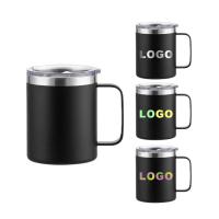 China 14oz 420ml Double Insulated Stainless Steel Custom Travel Mug for Hot Cold Drinks for sale