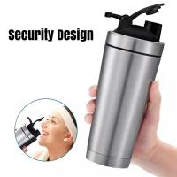 China 700ml Stainless Steel Insulated Shaker Bottle 6-12hrs Hot Cold Custom Logo for sale