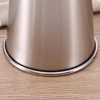 China Stocked Portable Stainless Steel Beer Mug 330ML 500ML for Outdoor Camping Drinkware for sale