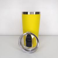 China OEM 40 oz Double Wall Vacuum Stainless Steel Tumbler with Handle 600ml for sale