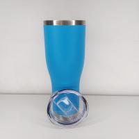 China 304 Stainless Steel Waist Type Car Straw Tumbler 900ml 1200ml with Handle Insulated Mug for sale