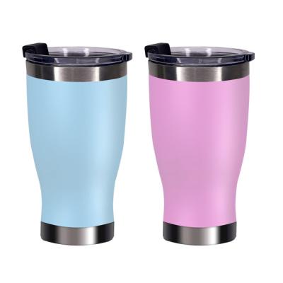 China 20oz 304 Stainless Steel Insulated Tumbler Cup with Straw for Hot Cold Drinks 12-24 Hours for sale