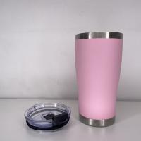 China 20oz 304 Stainless Steel Insulated Tumbler Cup with Straw for Hot Cold Drinks 12-24 Hours for sale