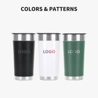 China Custom 304 Stainless Steel Insulated Travel Coffee Mug 550ml 600ml Bottle Opener Car Tumbler for sale