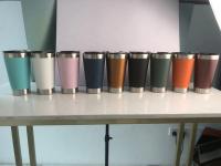 China 550ml 600ml 304 Stainless Steel Vacuum Insulated Travel Tumbler Coffee Mug 20 Oz for sale